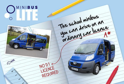 GM Coachwork Minbus Lite for schools and colleges for non D1 licence ...